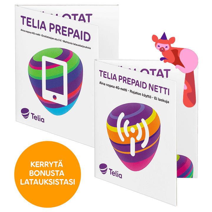 Prepaid-liittymät - Kauppa - Telia
