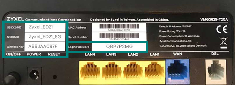 Zyxel VMG3625 -modeemin käyttöohje | Asiakastuki | Telia