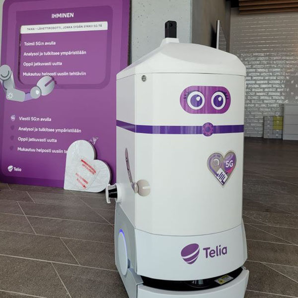 Telian 5G-robotit ovat tuottaneet arvokasta dataa palvelurobotiikasta