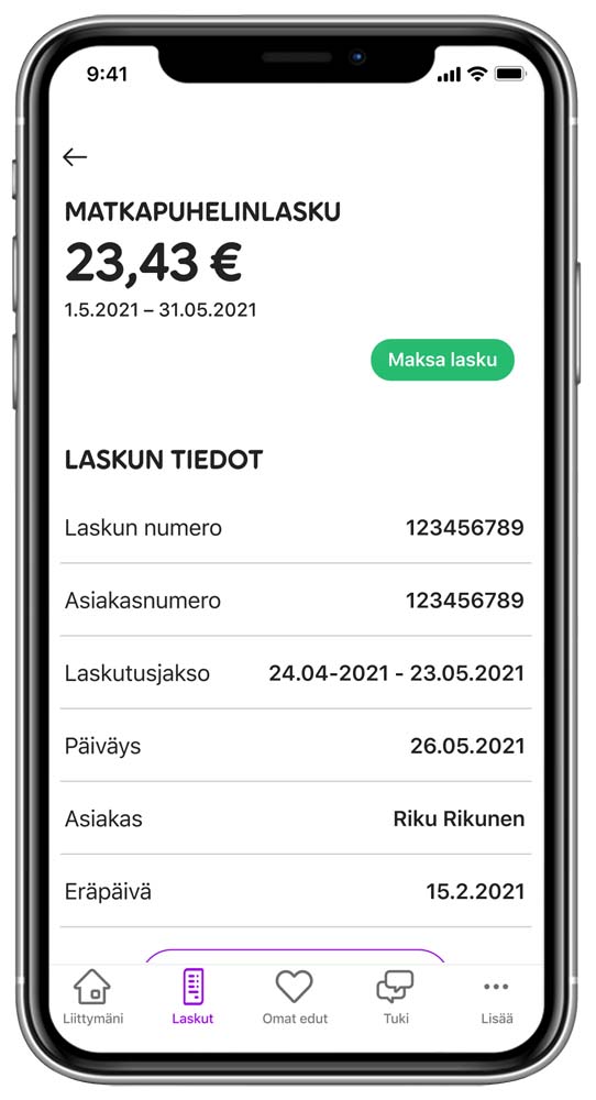 Minun Telia -sovellus | Asiakastuki | Telia